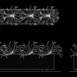 Planter Box DWG Plan for AutoCAD | Designs CAD