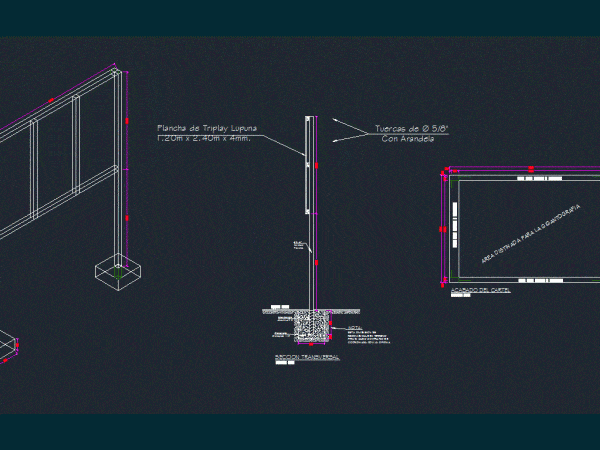 Poster Work 3D DWG Model for AutoCAD • Designs CAD