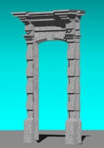 Quarry Frame 3D DWG Model for AutoCAD • Designs CAD