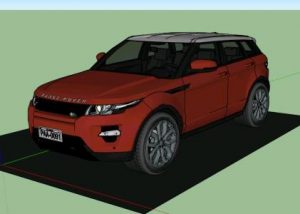 Range Rover Automobile 3D 3DS Model for 3D Studio Max • Designs CAD