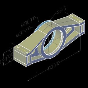 Rocker Arm DWG Block for AutoCAD • Designs CAD