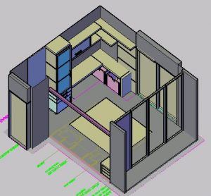 Room 3D DWG Model for AutoCAD • Designs CAD