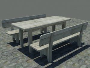 Rustic Outdoor Garden Game 3D MAX Model for 3D Studio Max • Designs CAD