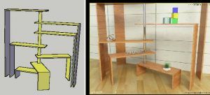 Shelf 3D DWG Model for AutoCAD • Designs CAD