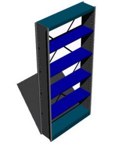 Storage Rack 3D DWG Model for AutoCAD • Designs CAD