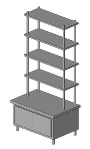 Nightstand 3D RFA Model • Designs CAD