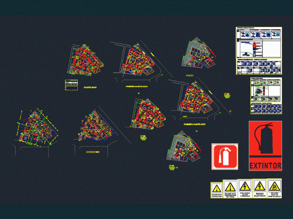 Signage St Market DWG Block for AutoCAD • Designs CAD