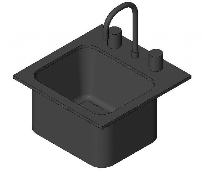 Simple Sink 3D RFA Model • Designs CAD
