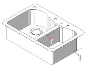 Sink 3D RFA Model • Designs CAD