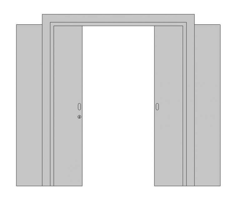 Sliding Door 3D RFA Model • Designs CAD