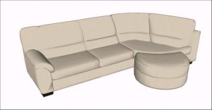 Sofa 3D SKP Model for SketchUp • Designs CAD