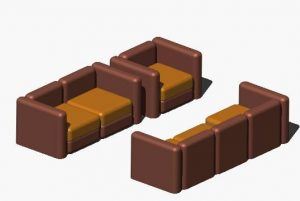 Garment Display Rack 2D DWG Block for AutoCAD • Designs CAD