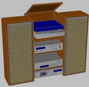 Stereo DWG Block for AutoCAD • Designs CAD