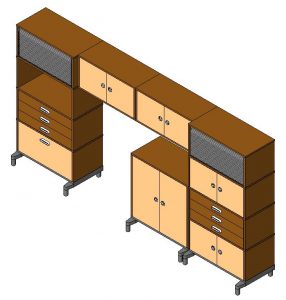 Storage 3D DWG Model for AutoCAD • Designs CAD