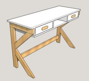 Table Studio 3D SKP Model for SketchUp • Designs CAD
