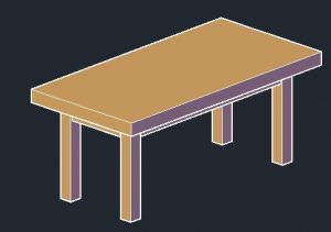 Table 3D 3DS Model for 3D Studio Max • Designs CAD