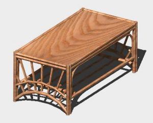 Table 3D DWG Model for AutoCAD • Designs CAD