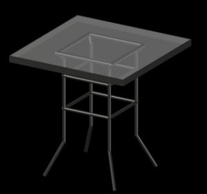 Table 3D DWG Model for AutoCAD • Designs CAD