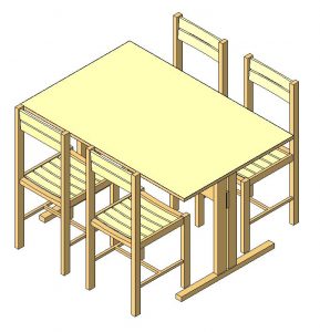 Table 3D RFA Model • Designs CAD