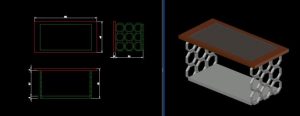 Cash Counter 2D DWG Block for AutoCAD • Designs CAD