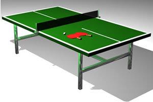 Table Tennis Table 3D 3DS Model for 3D Studio Max • Designs CAD