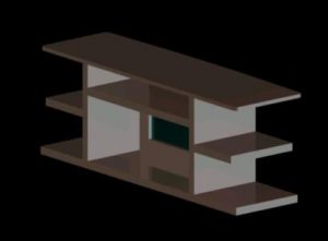 Table Tv DWG Block for AutoCAD • Designs CAD