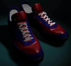 Training Shoe 3D 3DS Model for 3D Studio Max • Designs CAD