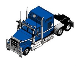 Truck 3D RFA Model • Designs CAD