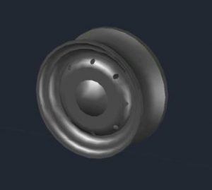 Truck Wheel DWG Block for AutoCAD • Designs CAD