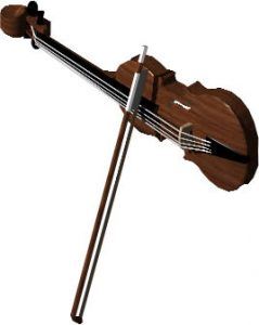 Violin Musical Instrument 3D DWG Model for AutoCAD • Designs CAD