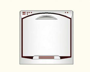 Washing Machine DWG Block for AutoCAD • Designs CAD