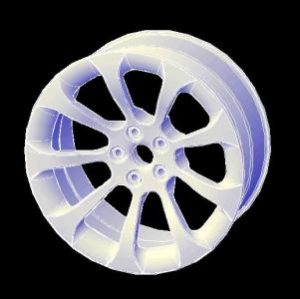 Wheel Rim 3D DWG Model for AutoCAD • Designs CAD