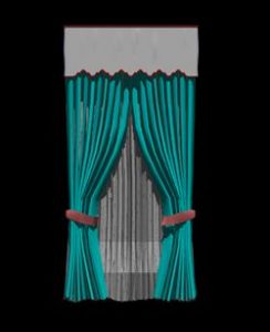Window Curta 3D DWG Model for AutoCAD • Designs CAD