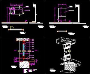 Window Details DWG Detail for AutoCAD • Designs CAD