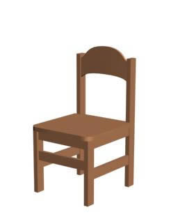 Wood Chair 3D MAX Model for 3D Studio Max • Designs CAD