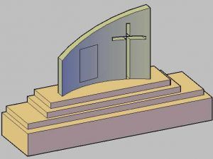 Altar 3D DWG Model for AutoCAD • Designs CAD