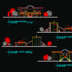 Split Type Air Conditioning System--Installation DWG Block for AutoCAD ...