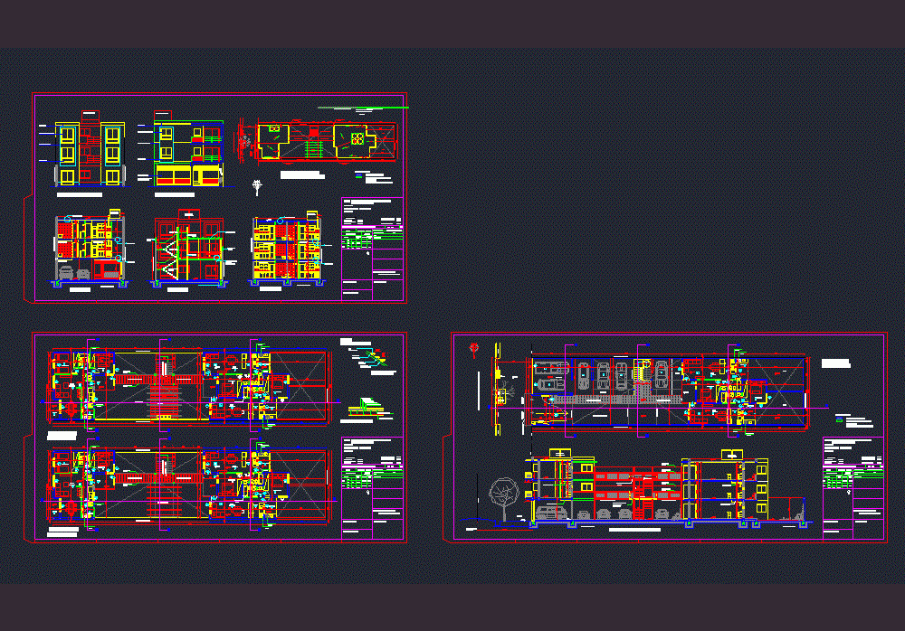 Apartment Complex DWG Block for AutoCAD • Designs CAD
