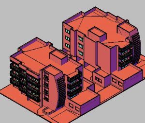 Apartment Project 3D DWG Full Project for AutoCAD • Designs CAD