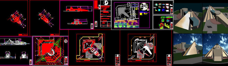 Art Museum DWG Section for AutoCAD • Designs CAD