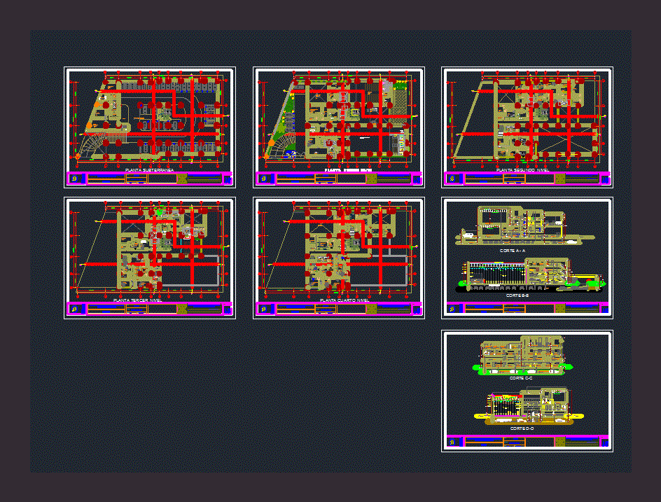 Audiovisual Production Center For Chiclayo DWG Full Project for AutoCAD ...