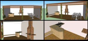 Back Yard 3D SKP Model for SketchUp • Designs CAD