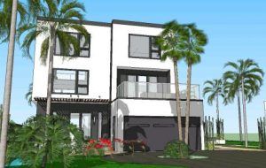 Beach House 3D SKP Model for SketchUp • Designs CAD