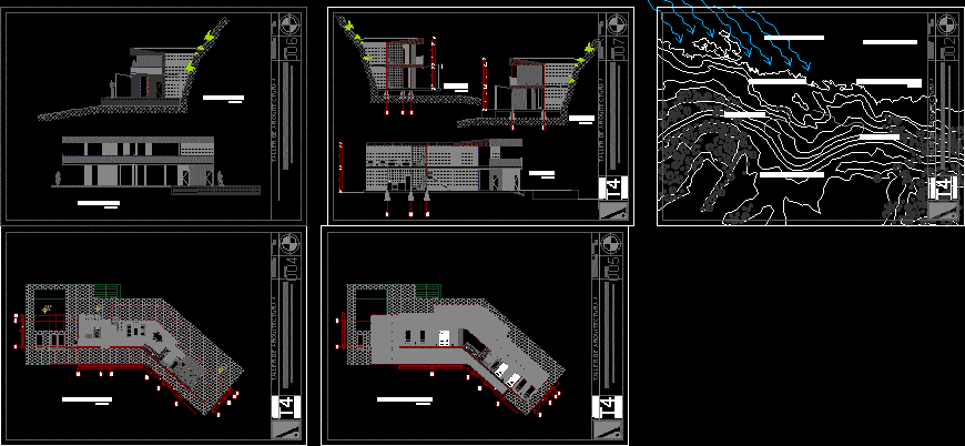 Beach House - Housing For A Surfer DWG Full Project for AutoCAD ...