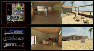 Beach House DWG Elevation for AutoCAD • Designs CAD