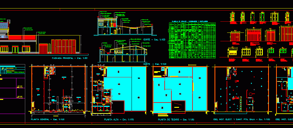 Broadening Housing And Commercial Local DXF Section for AutoCAD ...