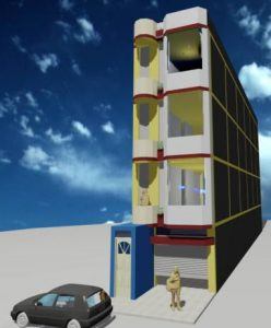 Building Hotel 3D DWG Model for AutoCAD • Designs CAD