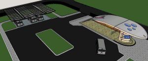 Bus Stop 3D SKP Model for SketchUp • Designs CAD