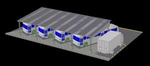 Bus Terminal 3D DWG Full Project for AutoCAD • Designs CAD