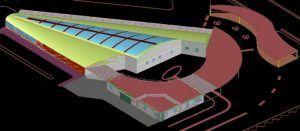 Bus Terminal 3D DWG Model for AutoCAD • Designs CAD